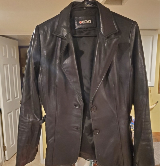 XOXO | Jackets & Coats | Xoxo Leather Jacket | Poshmark
